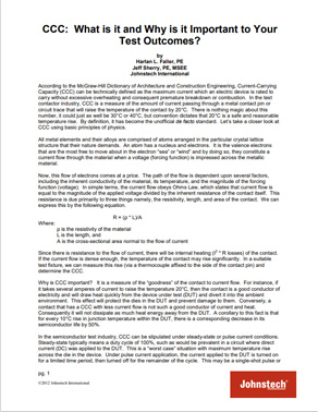 Technical Library - Johnstech