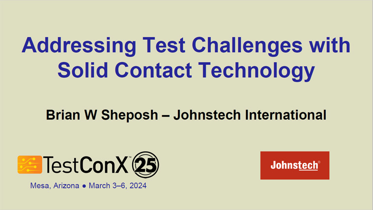 Technical Library Johnstech